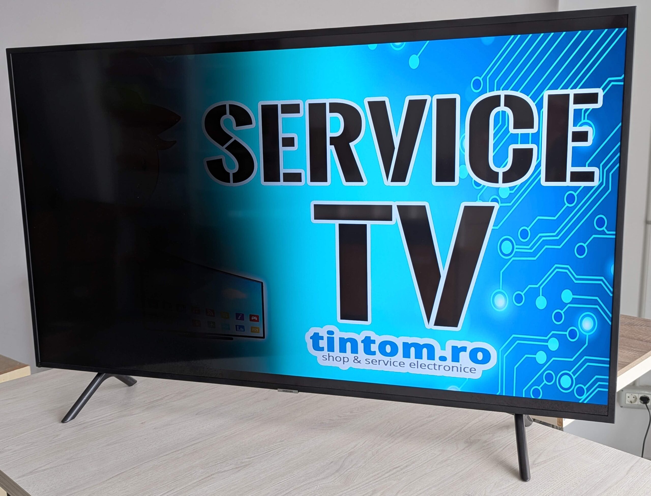 Schimbare Leduri TV Televizor Sunet fara Lumina LED Service Display ...